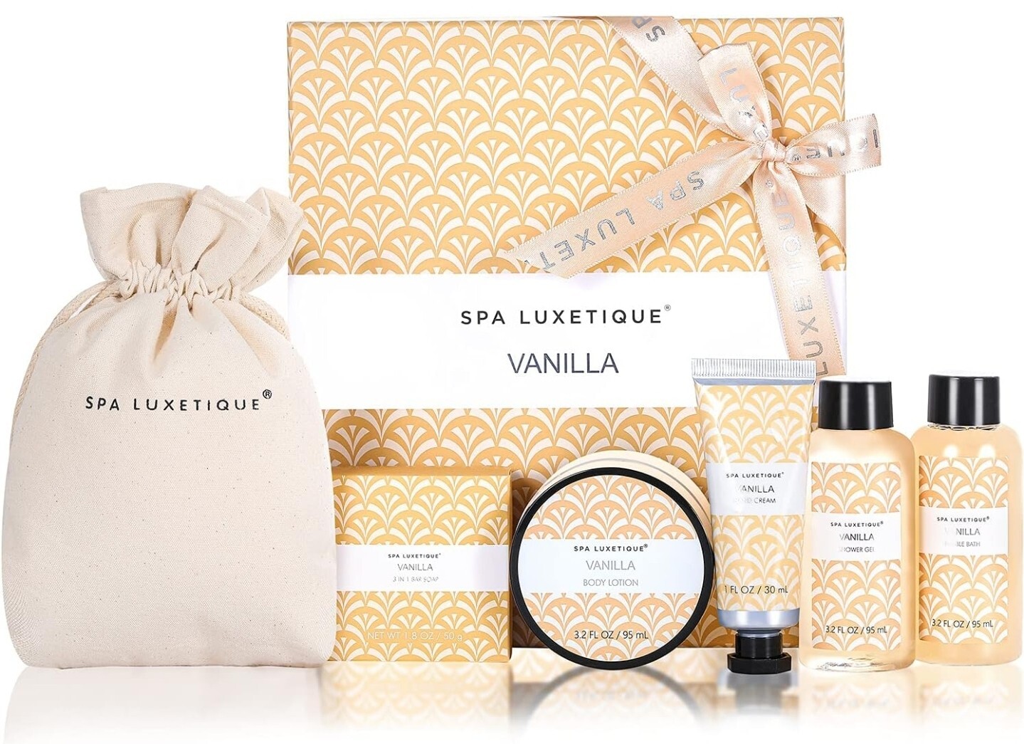 Spa Luxetique Spa Gifts For Women 6pc Vanilla Gifts Set For Women With ...