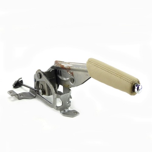 Handbremshebel Hebel Handbremse Skoda Superb II 3T Leder beige ...