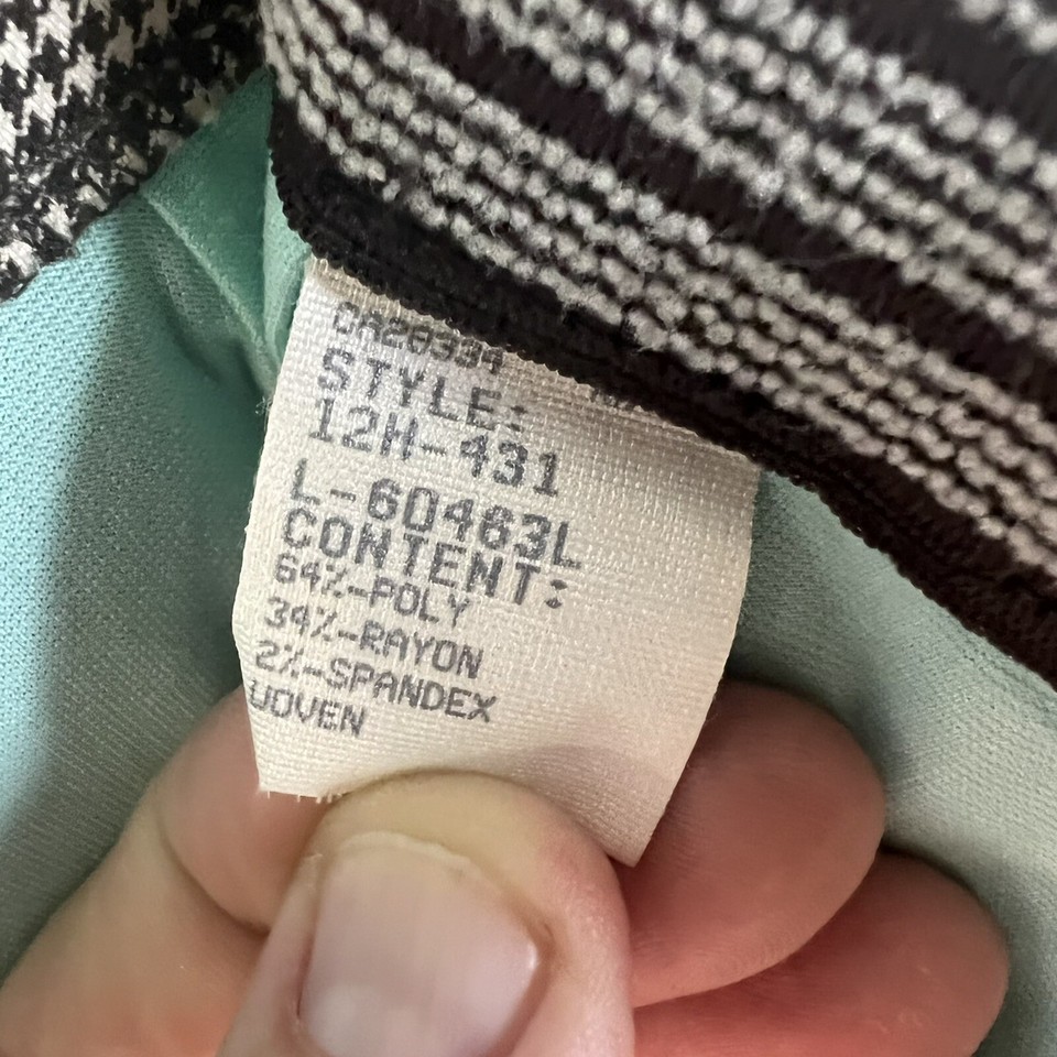 Tail White Label Brown Check A-Line Pull-On Golf/Tennis Skort Zipper ...