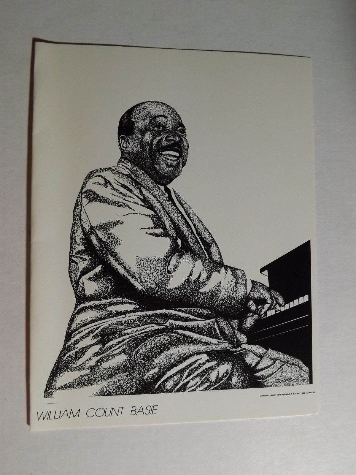 Count Basie-Prints from original drawings from LA artist Ramsess | eBay