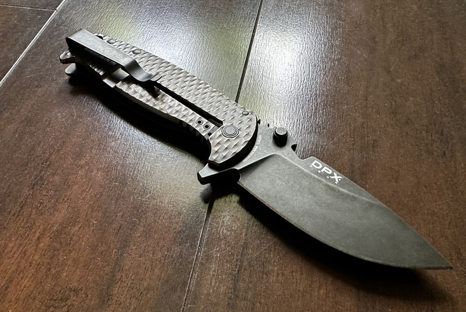DPx Gear H.E.S.T/F 3.0 3D Tactical Titanium Flipper EDC Knife - DPXHSF015 | eBay