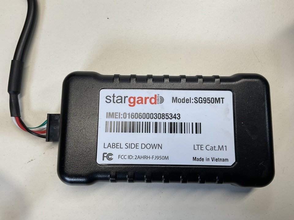 Stargard GPS tracker for car Model: SG950MT, IMEI: 016060003085343 #A5 ...