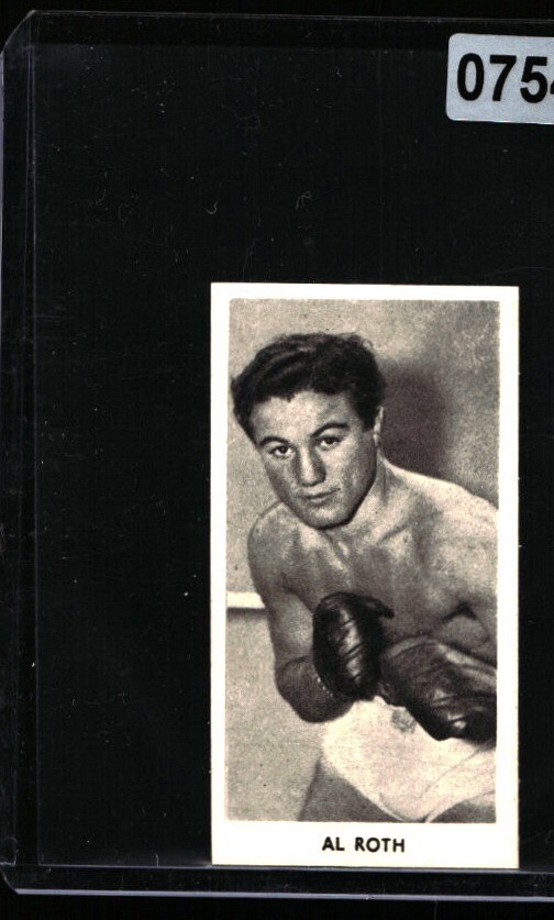 #07549 AL ROTH Vintage Boxing Card FREE SHIPPING | eBay