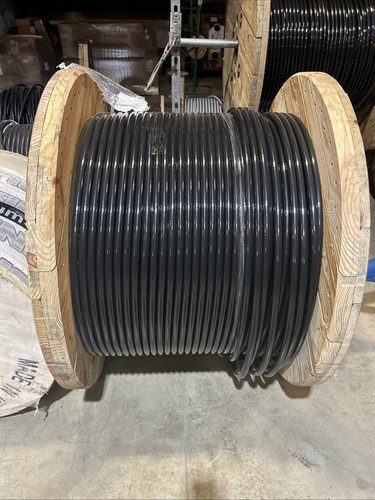 100’ 350 MCM Copper THHN THWN-2 Building Wire Black 600V | eBay