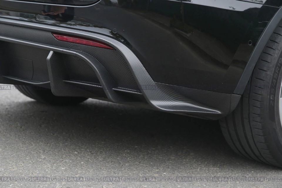 For Tesla Model Y 2017-2024 Upgrade Rear Diffuser Track Style Light 2X ...