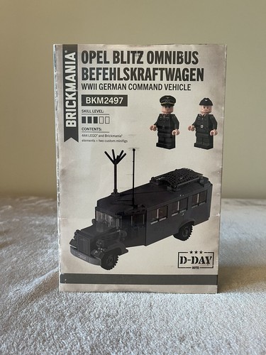 Brickmania Opel Blitz Omnibus SEALED WWII German Command Bus | eBay