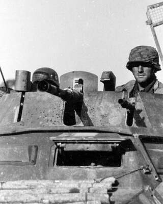WW2 WWII Photo German Sd. Kfz. 222 Armored Car World War Two Wehrmacht ...