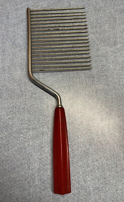 Vintage Angel Food Cake Breaker Red Bakelite Handle SCHNEIDER 11" | eBay
