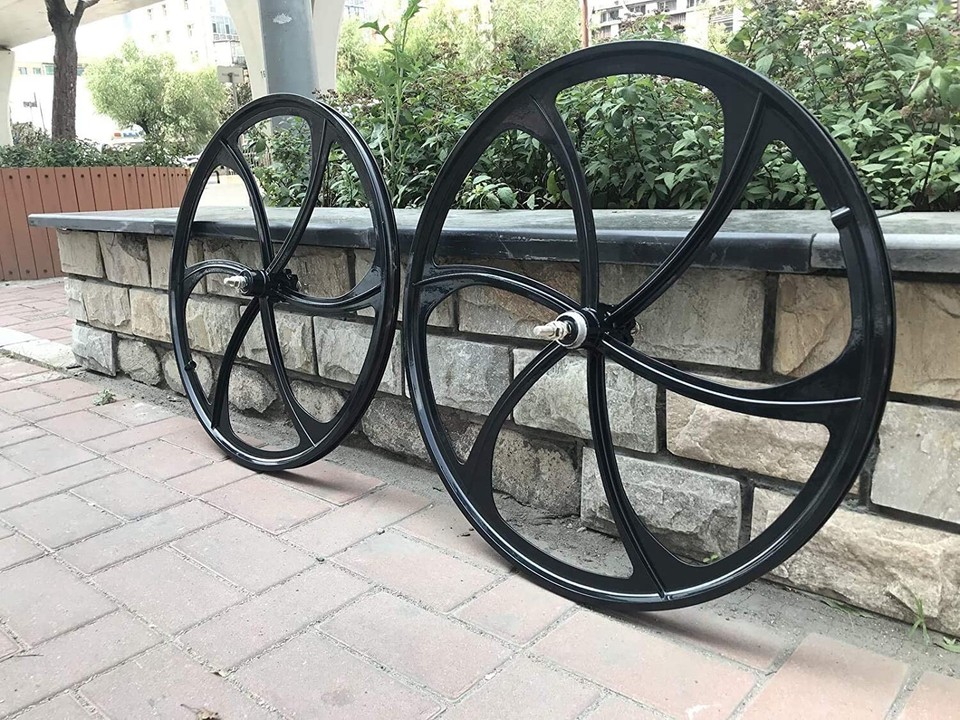 CDHPOWER 26" Bike Mag Wheels Set Rims 100x120MM W/44T Sprocket ...