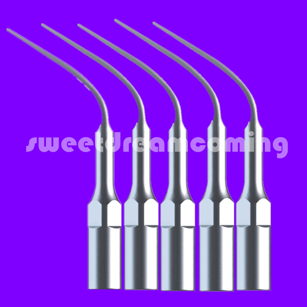5 X Dental Perio Scaling Tips Fit SATELEC DTE Ultrasonic Scaler PD3 | eBay