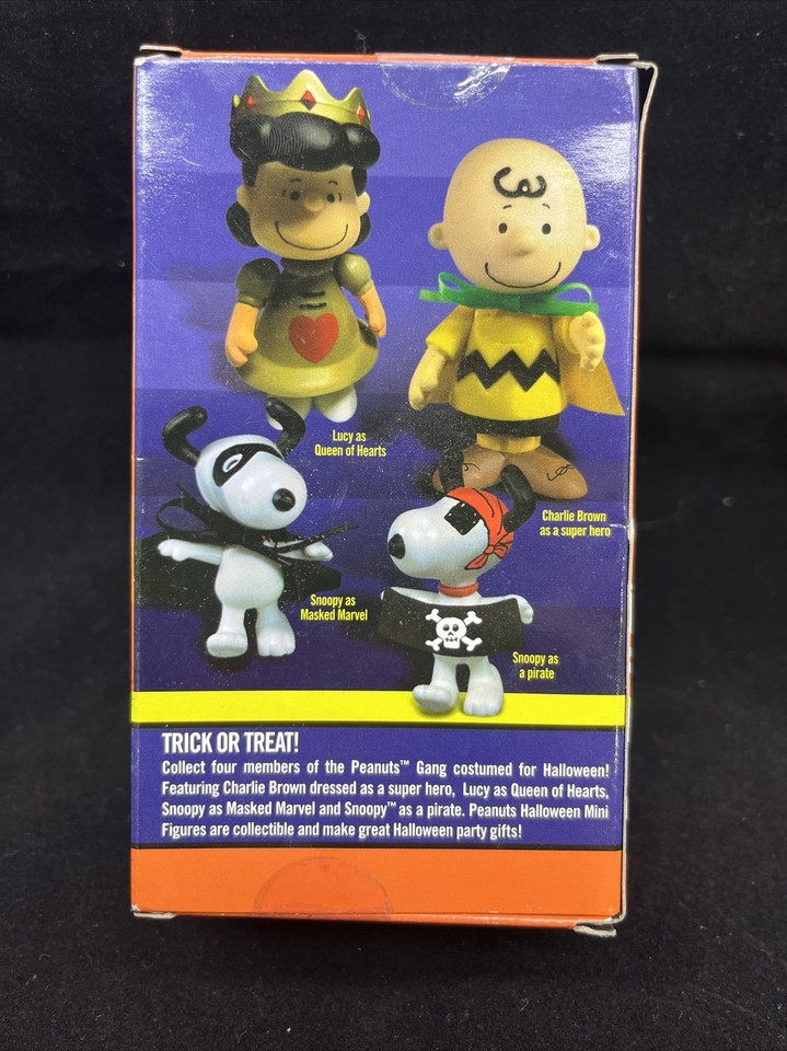 2013 CVS Halloween Peanuts Complete Set Of 4 Forever Fun NEW IN BOX ...