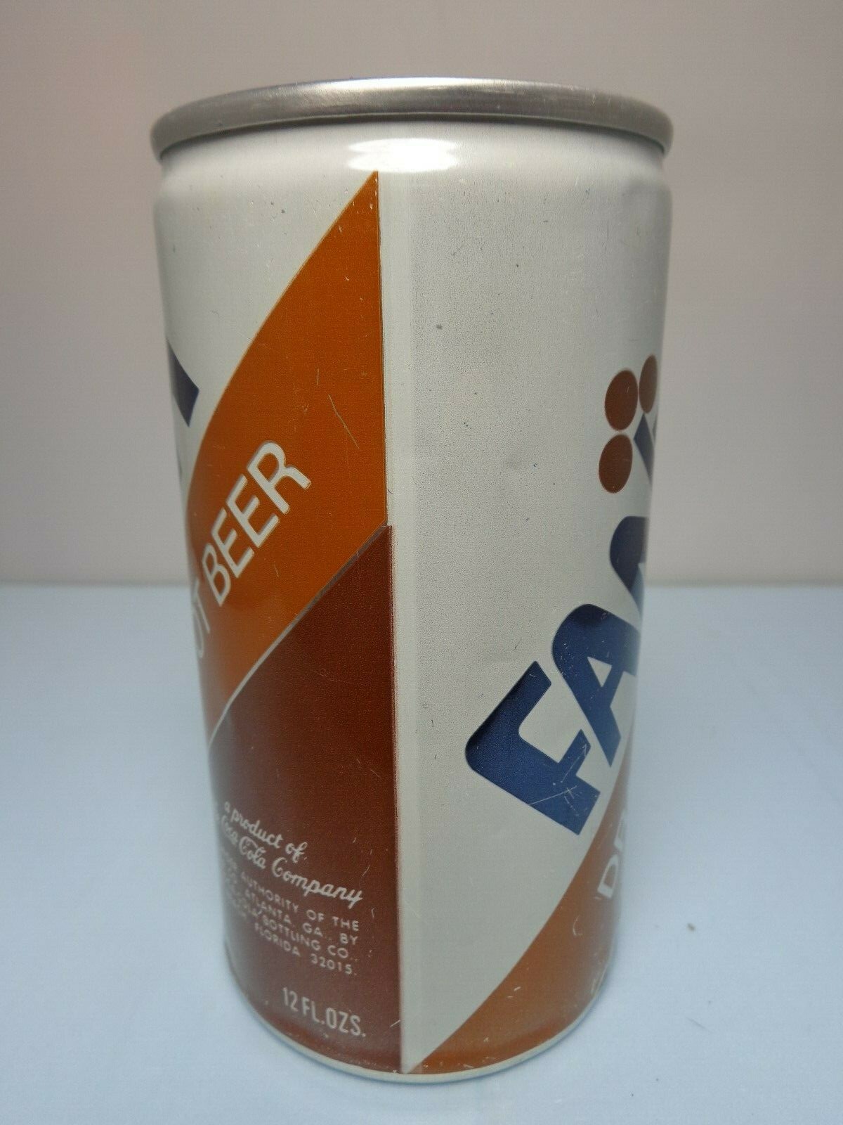 FANTA ROOT BEER ALL ALUMINUM PULL TAB SODA POP CAN #6 COCA-COLA DAYTONA ...