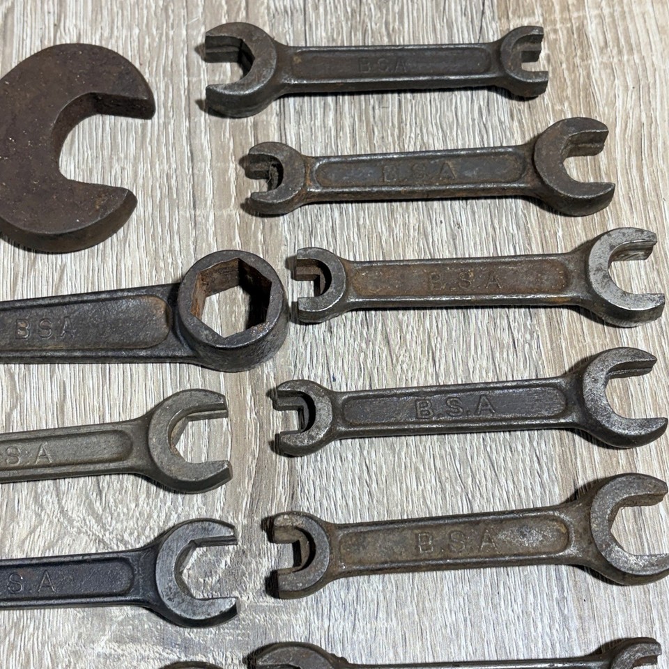 Vintage Bsa Spanners Joblot | eBay UK
