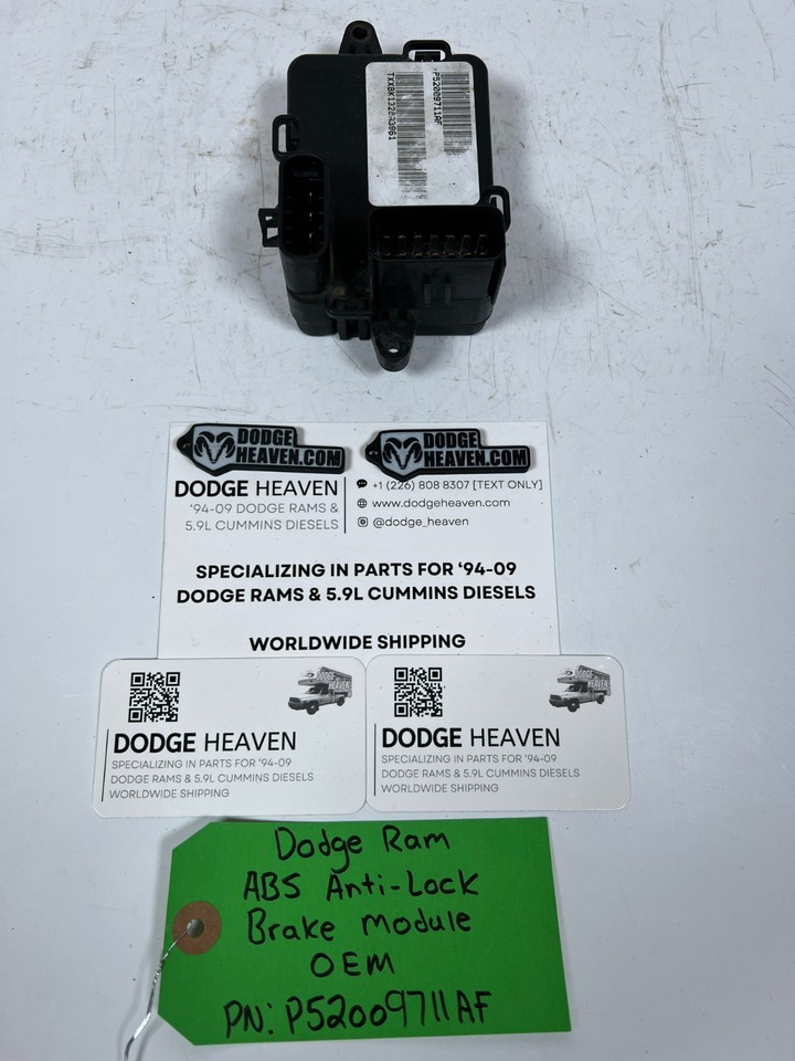 OEM Dodge Ram ABS Anti-Lock Brake Module Kelsey Hayes P52009711AF | eBay