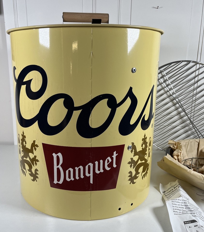 Coors Banquet Beer Brand BBQ Smoker Grill NBU Open Box Golden Colorado ...