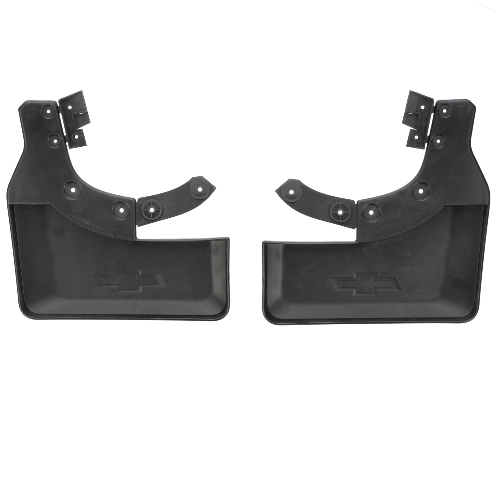 OEM NEW 19-24 Silverado 1500 Rear Flat Splash Guards Mud Flaps Black ...