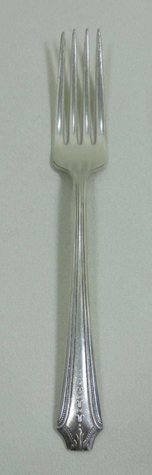Regal Silver Dinner Fork Pure Silver Plate AA Tulip KNICKERBOCKER ...