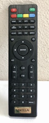 Unitelai Remote For Viore Ledvh2250 TV Tested/Working Batteries Not ...