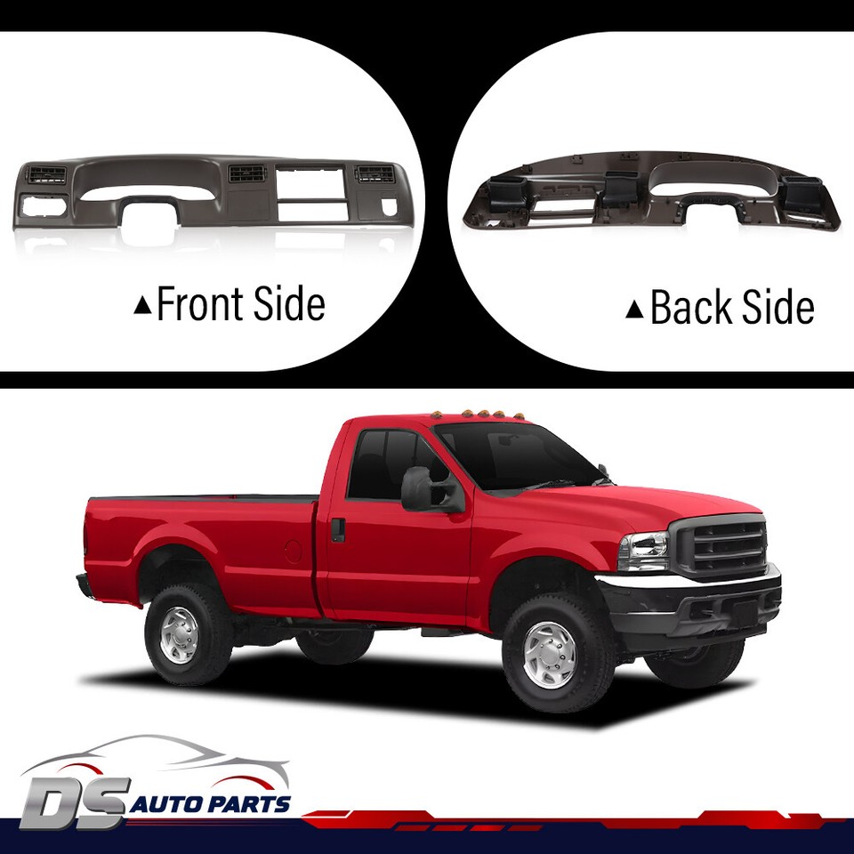 1999-2004 Ford F250 F350 Super Duty Dash Bezel Radio Cluster Trim Panel ...