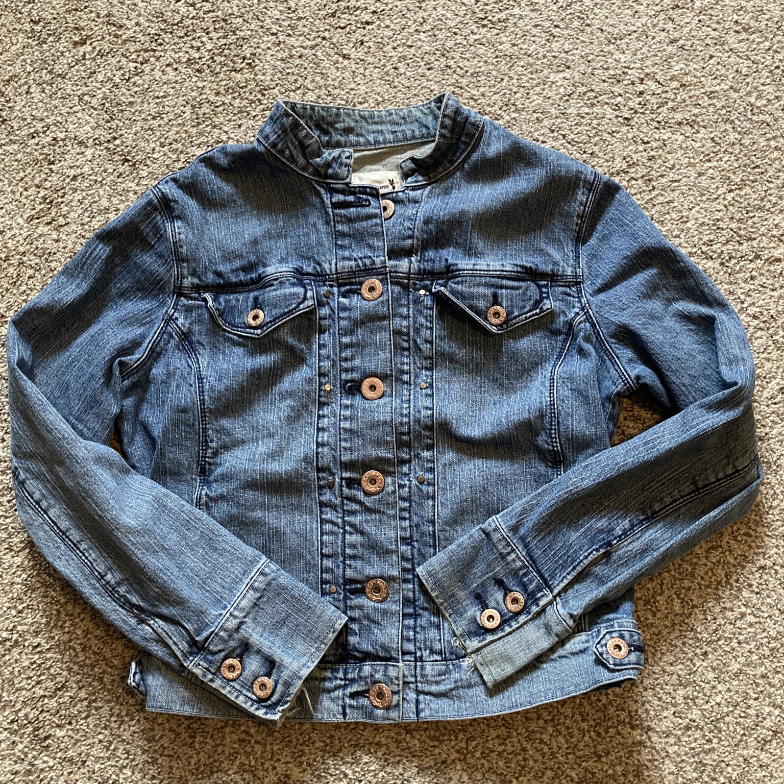 Levi Strauss Signature Easy Rider Jean Jacket Womens … - Gem