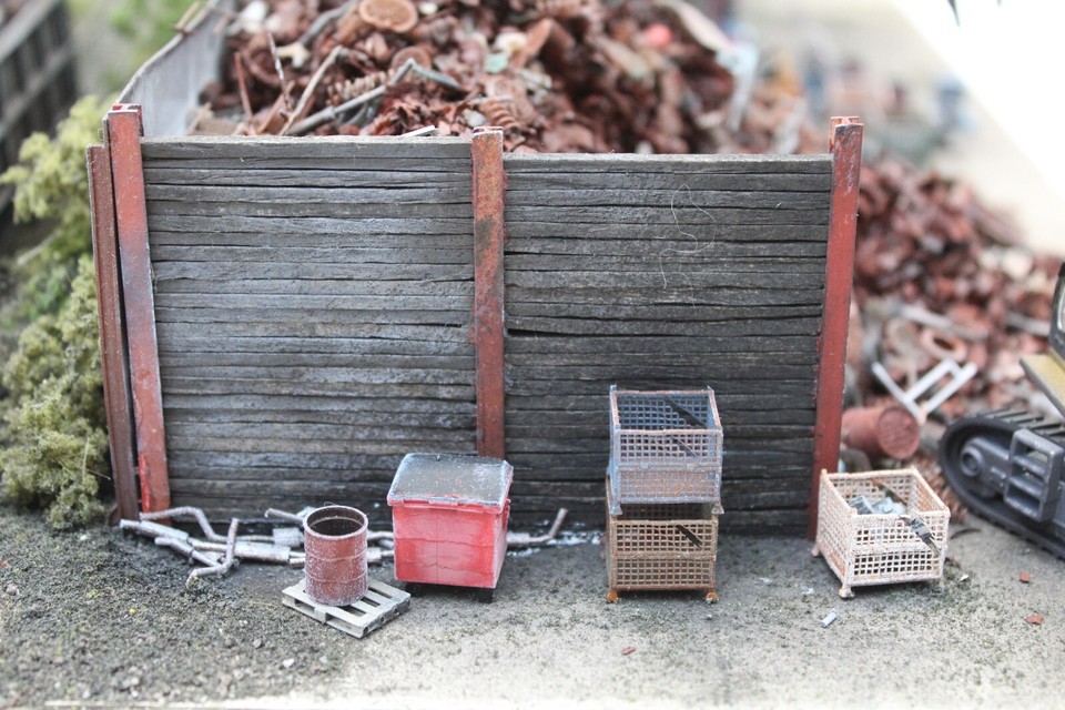 ULTIMATE SCRAP! Model Scrapyard Metal OO Gauge Scenery Wagon Loads ...