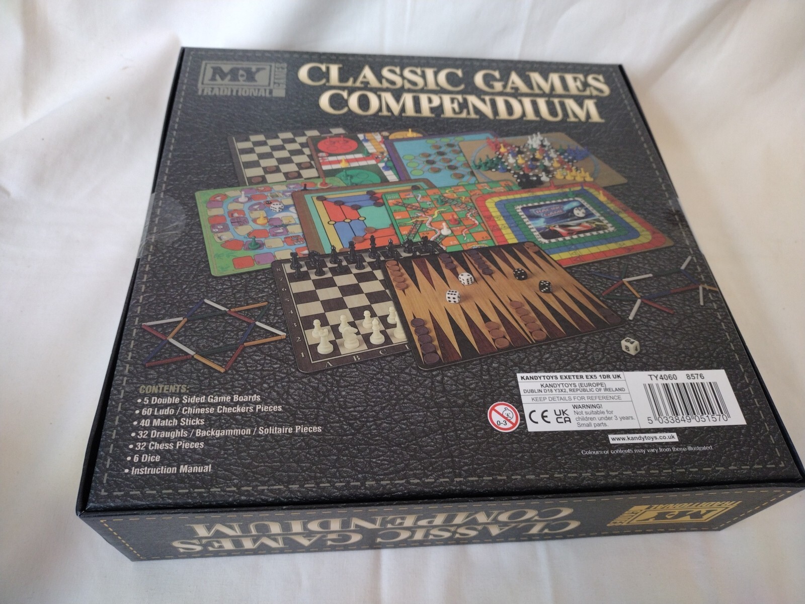 Classic Games Compendium 100 Board Games Dice Games Matchstick Puzzles ...