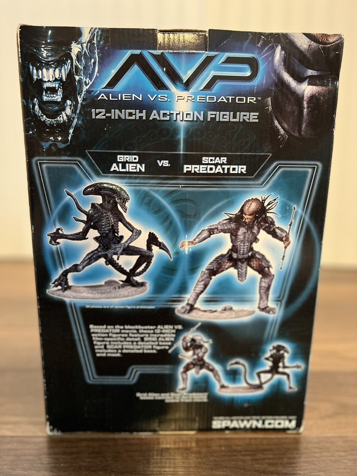 McFarlane AVP Alien vs. Predator SCAR PREDATOR 12" Movie Figure Statue ...