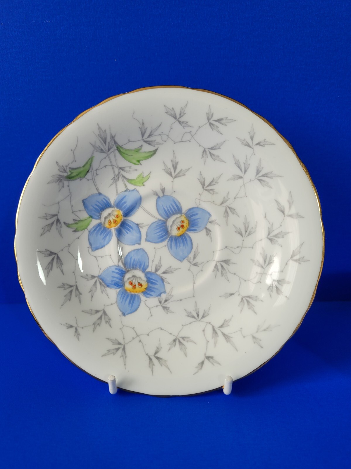 Sutherland H M Bone China Tea Set. Blue Flowers. 21 Piece | eBay UK