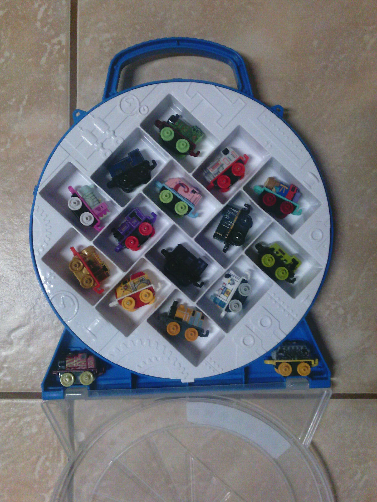 Thomas and Friends Minis Train Case Lot of 16 James Emily SpongeBob ...