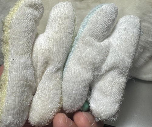 Vtg Dan Dee PUPPY SURPRISE w/ 2 Puppies RUBBER FACE Plush Dog | eBay