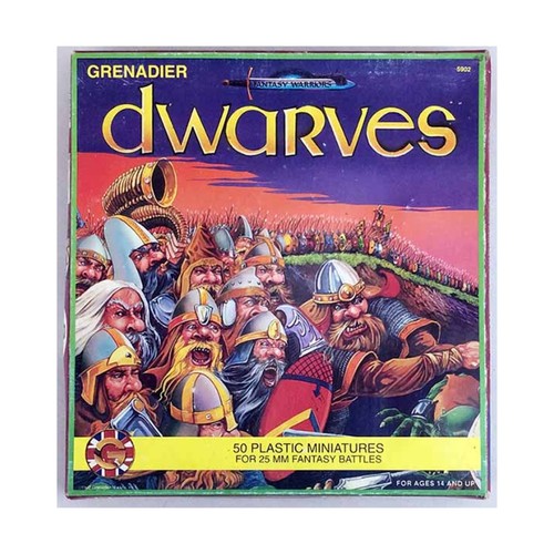 Grenadier Boxed Minis Fantasy Warriors - Dwarves VG/NM | eBay