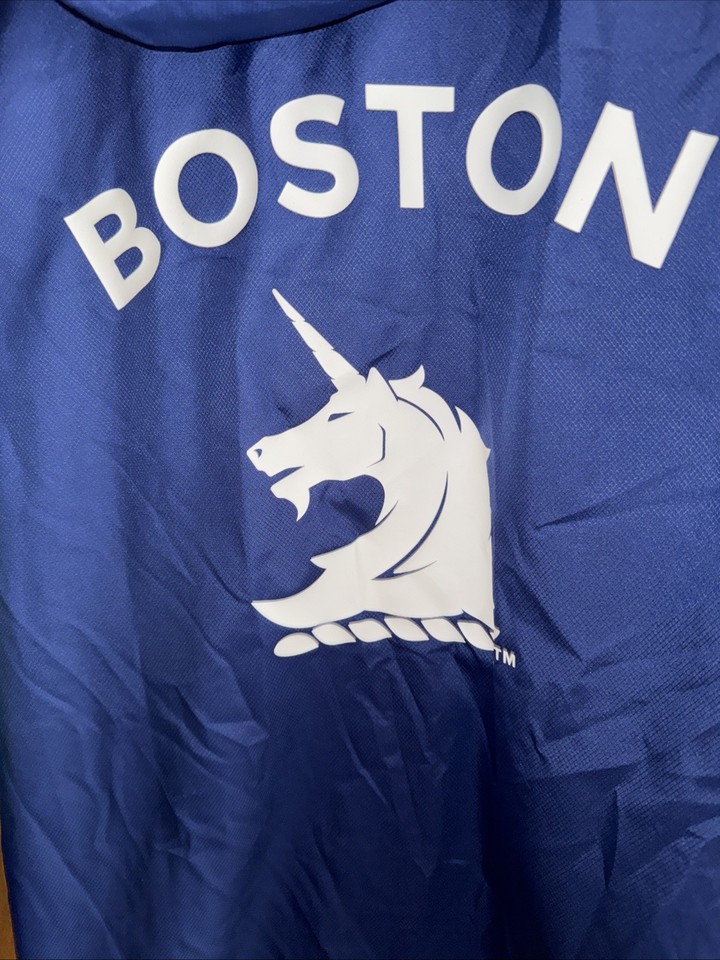 ADIDAS RUNNING 2022 BOSTON MARATHON FULL ZIP HOODED RACE OFFICAL JACKET ...
