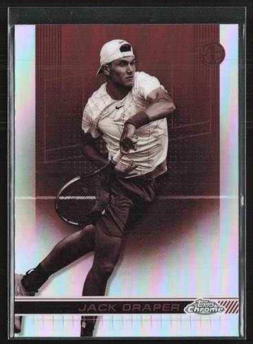 Jack Draper 2024 Topps Chrome Tennis Sepia Refractor #2 | eBay