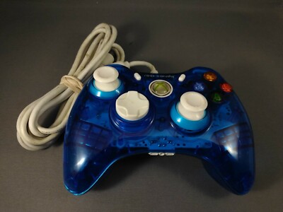 Rock Candy 037-010-NA Blue Wired Controller For Xbox 360 | eBay