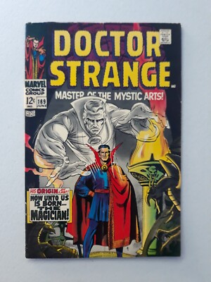 Doctor Strange 169 Marvel Comics 1968 Dr Strange, MCU, 1st Solo, Origin ...
