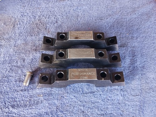350 Small Block Chevy Billet Steel Splayed 4 Bolt Main Caps | eBay