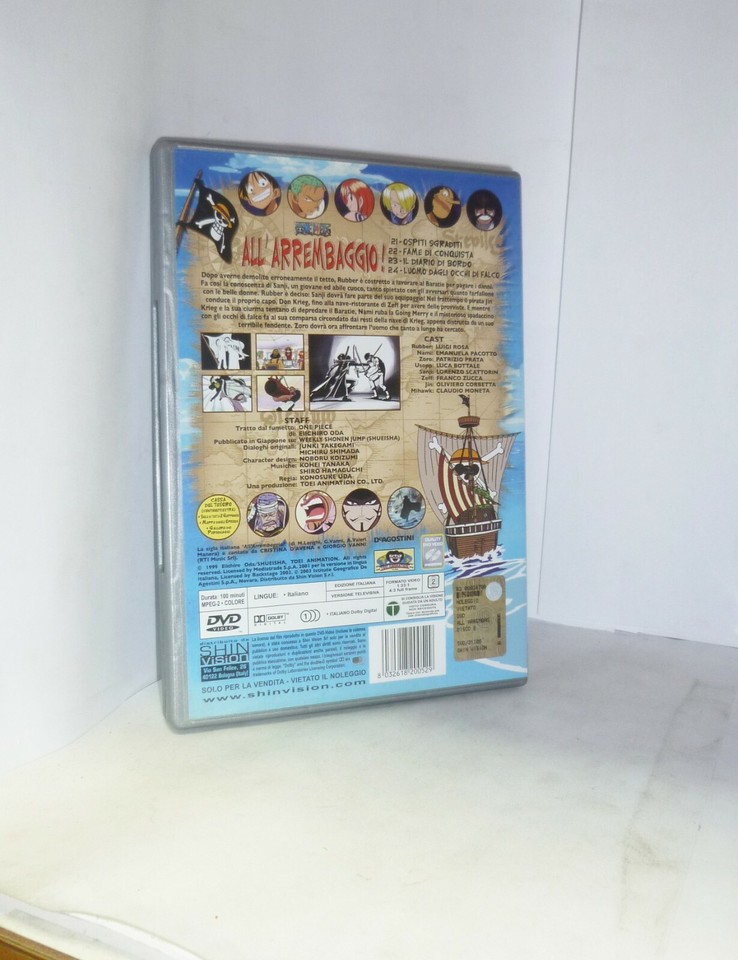 One Piece - All'Arrambaggio! - Disc 6 - Deagostini Shin Vision - Good ...