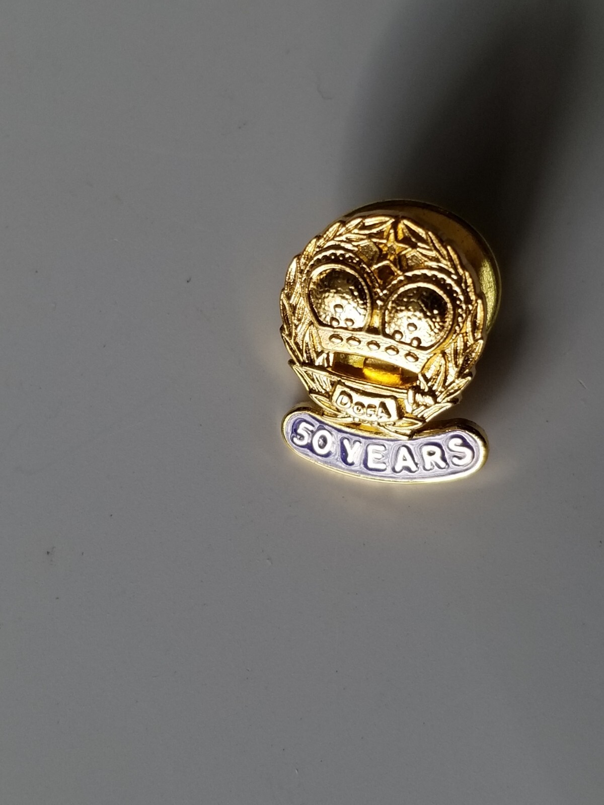 D OF A 50 YEARS LAPEL PIN. | eBay