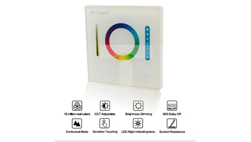 Mi-light P3 rgb rgbw or rgbww RGB+CW&WW controller for fi 60 box, /T2AU ...