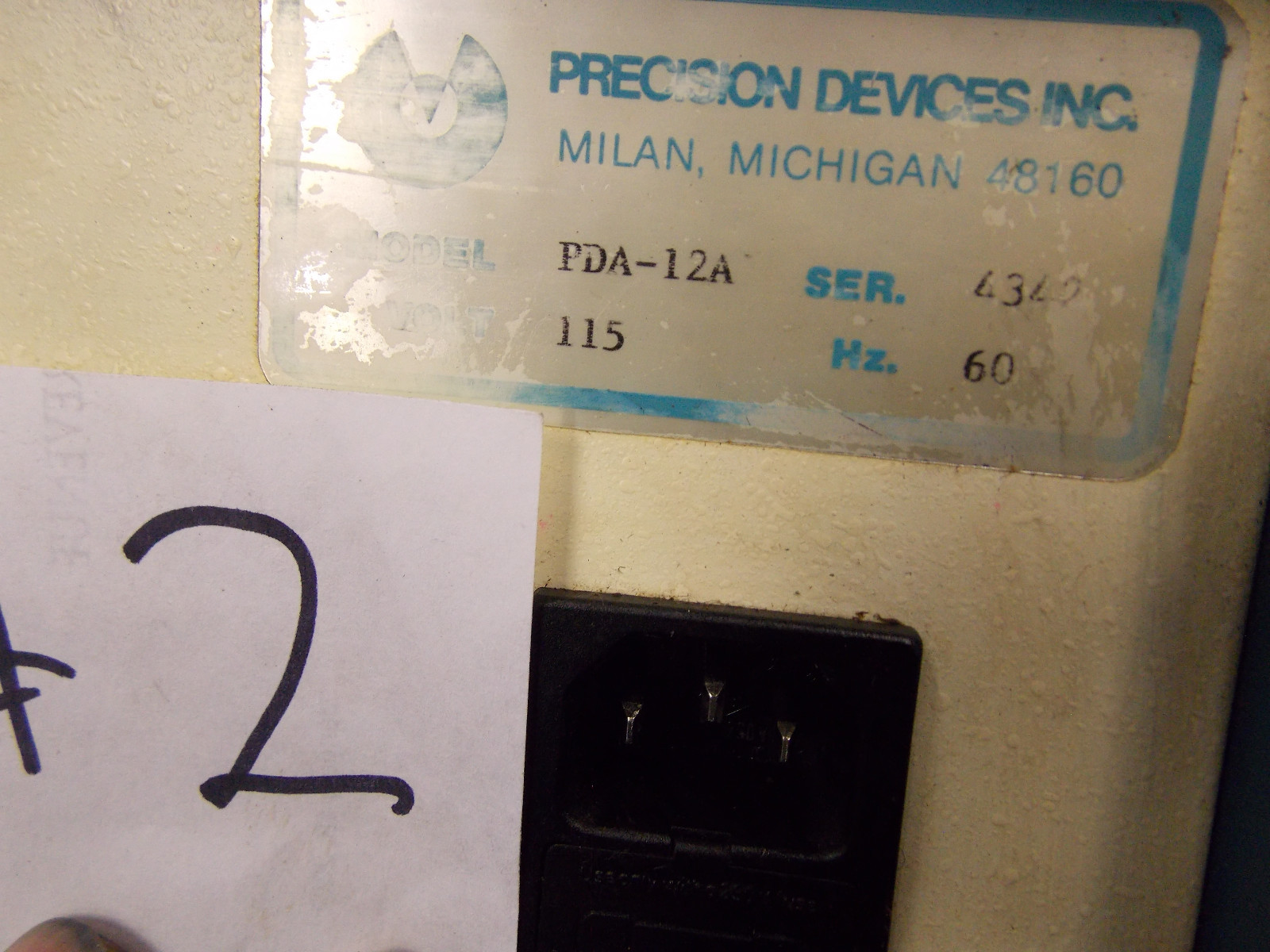 Precision Devices Inc Surfometer System PDA-12A Digital Control Box ...