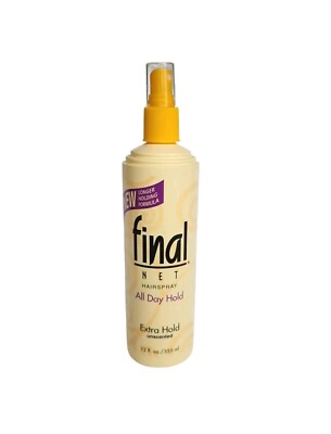 Final Net Extra Hold Unscented Hair Spray 12 oz 827755020431| eBay