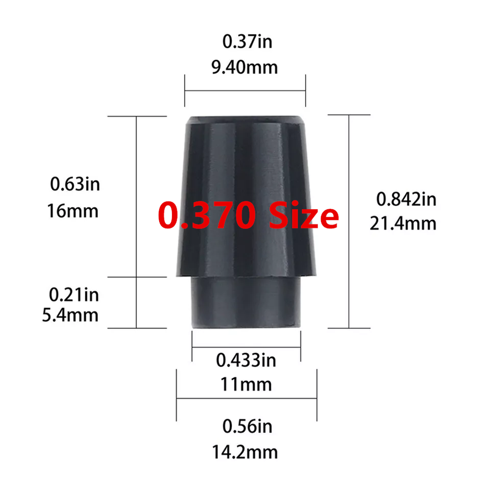 10Pcs Golf Shaft Ferrules Fit PXG 0311 0211 Gen6/5/4 Wedge Iron .355 ...