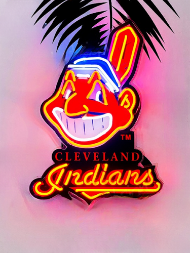 Cleveland Indians Light Lamp Neon Sign 20"x15" With HD Vivid Printing ...