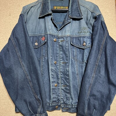 Vintage Bugle Boy Denim Jacket XL Jean Trucker 90's Y2K Hip Hop Logo | eBay