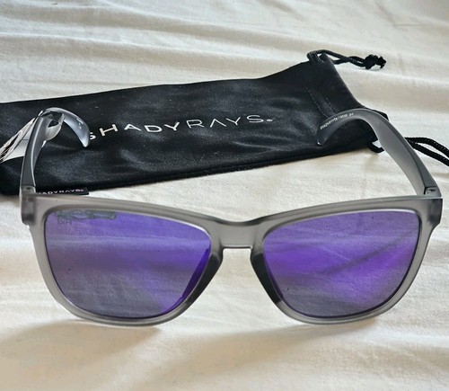 Shady Rays Cascade Purple Smoke CA 5 Polarized Sunglasses No Hard Case ...