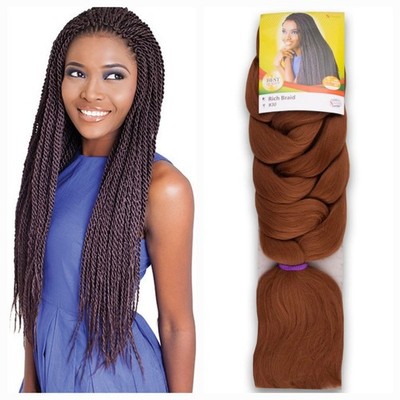 Expression Rich Braids, Hair Extension For Braiding 160 gm colour 30 ...