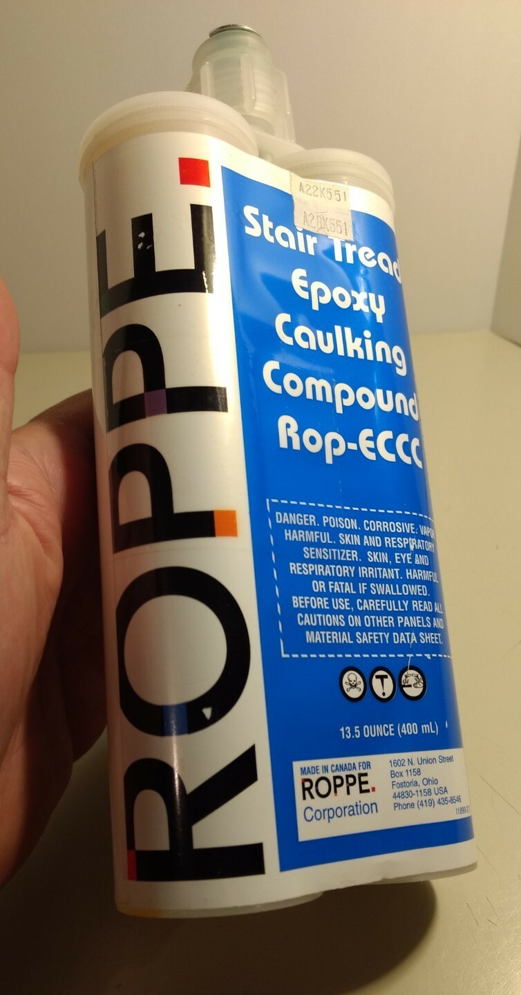 Roppe Epoxy Caulking Compound Rop-ECCC Adhesive 400ml 13 and 1/2 oz ...