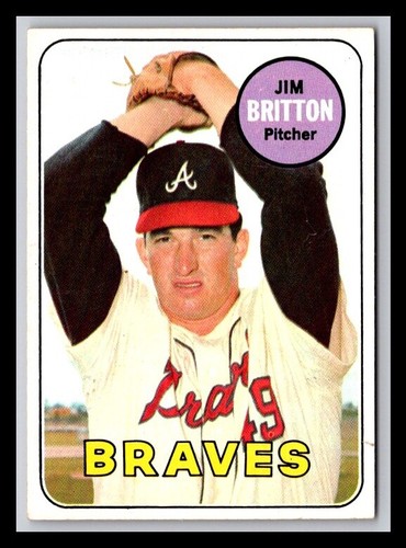 1969 Topps #154 Jim Britton VG or Better | eBay