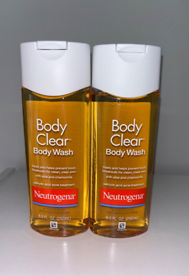 2-Neutrogena Body Clear Body Wash for Clean Clear Skin 8.5 fl oz New | eBay