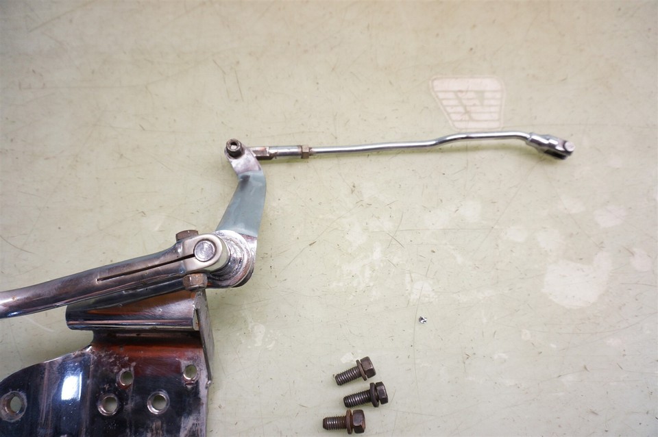 1956 Harley Panhead 74 CI Flathead Knucklehead EL FL UL OEM Foot ...